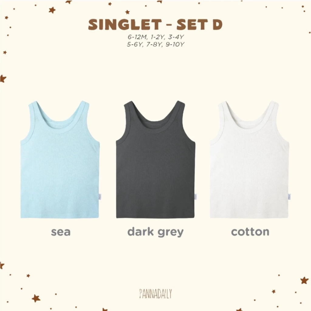 Jual BOHOPANNA - PANNADAILY - PANNA DAILY - BABY & BAYI - SINGLET ...