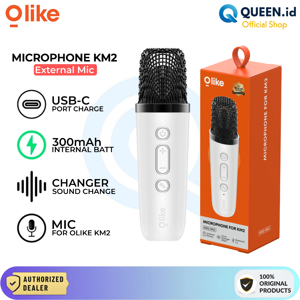 Jual Olike External Mic Microphone Tambahan For Speaker Bluetooth KM2 ...