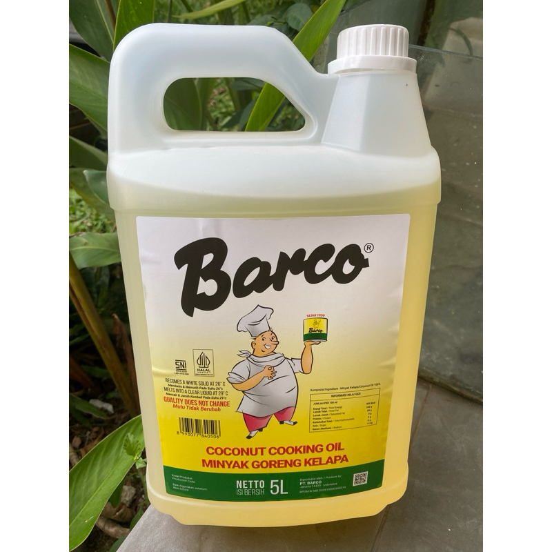 Jual Ready Minyak Barco 5 L Jerigen / Coconut Oil 5 Liter | Shopee ...