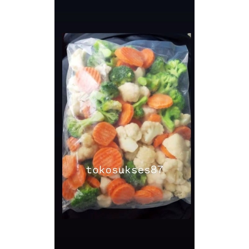 Jual capcay frozen / sayur capcay import 1kg | Shopee Indonesia