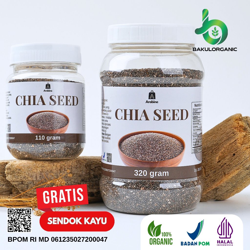 Jual Bakulorganic Chia Seeds Untuk Diet Cia Seed Organic | Shopee Indonesia