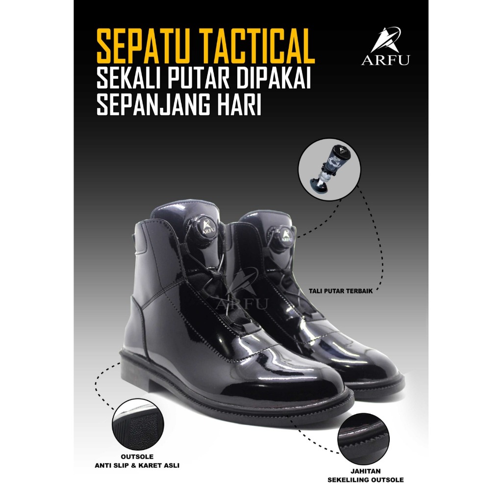 Jual Sepatu Pdh Tactical Tali Putar Sepatu Pdh Webest Tali Putar Sepatu ...