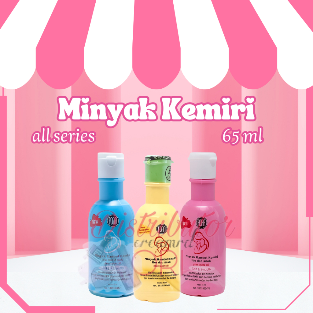 Jual Fora Minyak Kemiri 65ML by Fora Penebal Alis Penebal Rambut ...