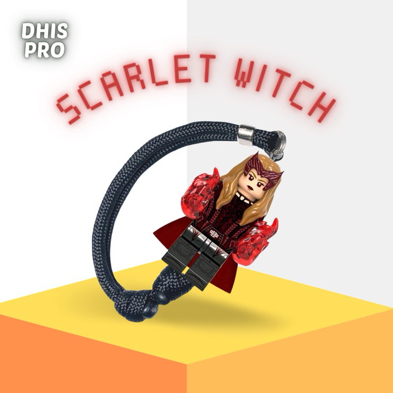 Jual Dhis Project Gelang LEGO Minifigure Scarlet Witch Wanda Maximoff ...