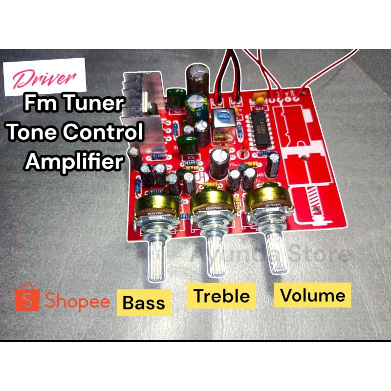Jual FM Tuner Tone control driver Kit FM Tuner | Shopee Indonesia