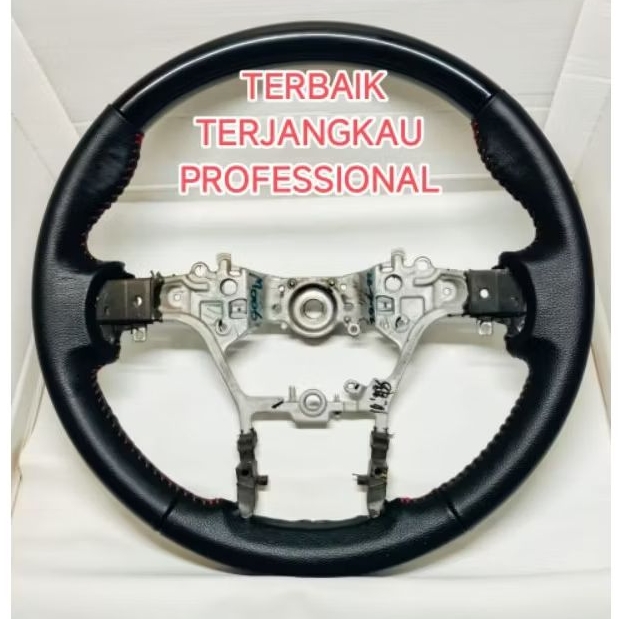 Jual Setir Lingkar Rangka Stir Panel Wood Kayu Innova Venturer Fortuner ...