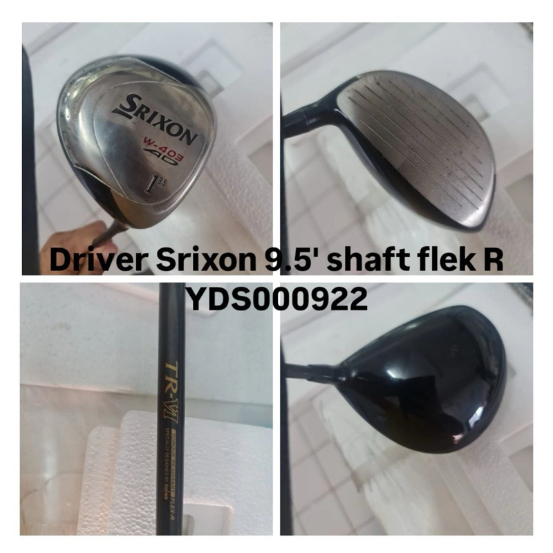 Jual Stik golf Driver 9.5 derajat Srixon / Tourstage X drive Bekas ...