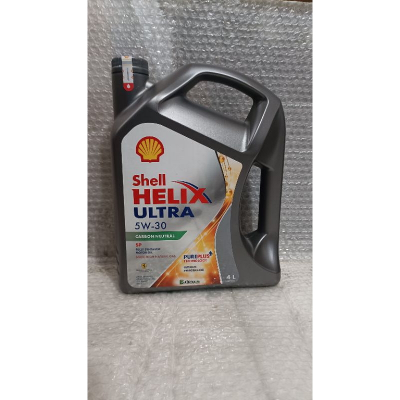 Jual Oli Shell Helix Ultra 5W-30 4 Liter Asli Original | Shopee Indonesia