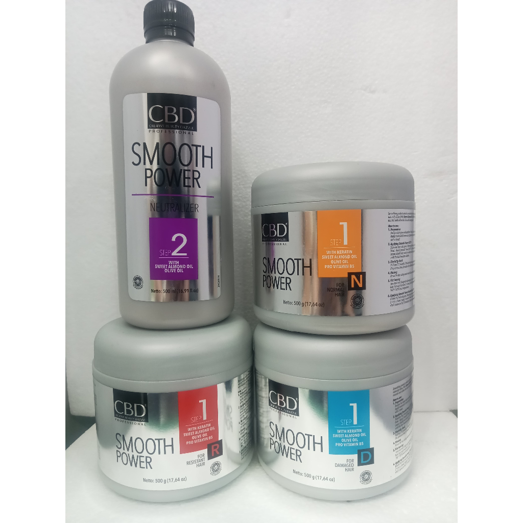 Jual CBD Professional Smooth Power Step 1 + Step 2@500ml | Shopee Indonesia