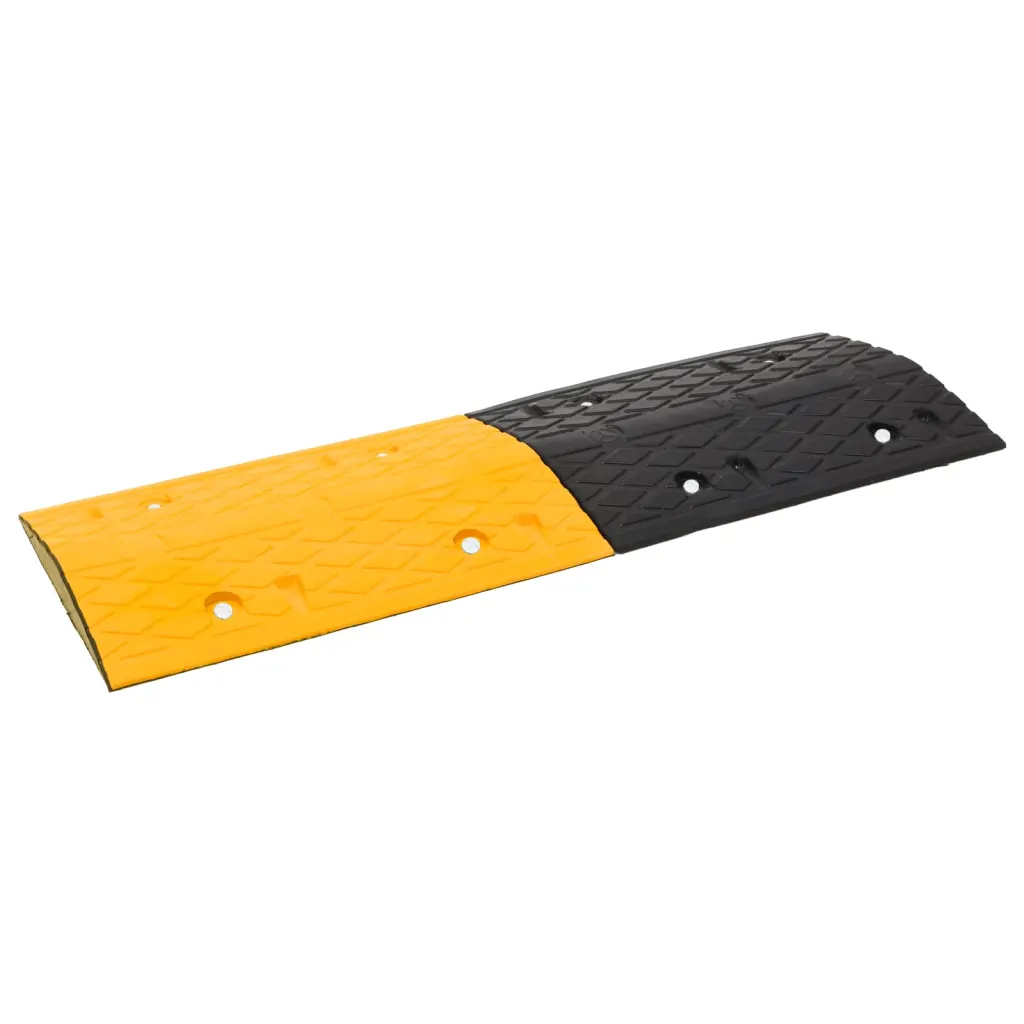 Jual Speed Bump Tengah 9.11 // Speed Bump Section Rubber Hitam-Kuning ...