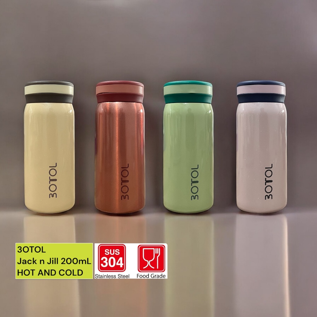 Jual TEMPAT AIR MINUM / TERMOS DUBBLIN / 3OTOL Jack & Jill 200mL ...