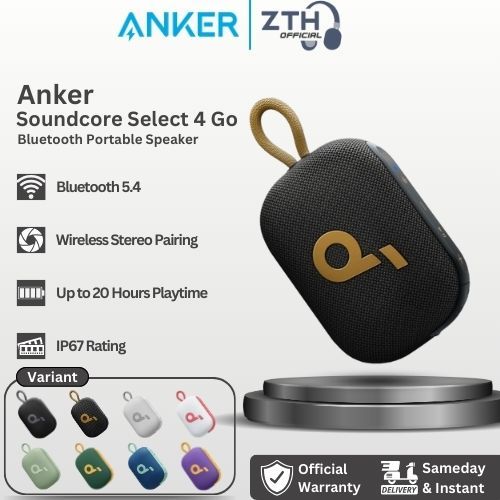 Jual Anker Soundcore Select 4 Go Select4GO 4Go Bluetooth Speaker ...
