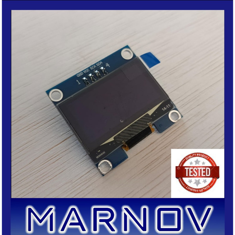 Jual Oled 1.3 inch White 128X64 LCD LED Display I2C SPI | Shopee Indonesia