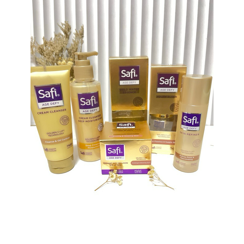 Jual Rangakian Safi Age Dafy Gold water essence, Youth Elixir, day ...