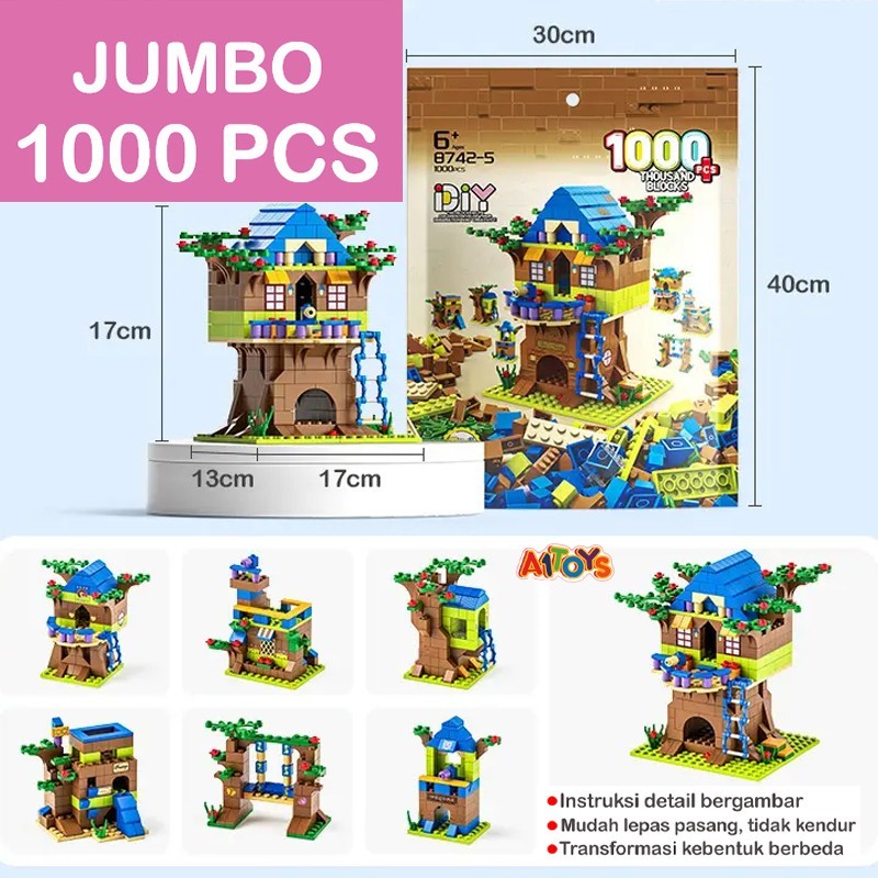 Jual Mainan rumah pohon miniatur rumah rumahan kado anak perempuan ...