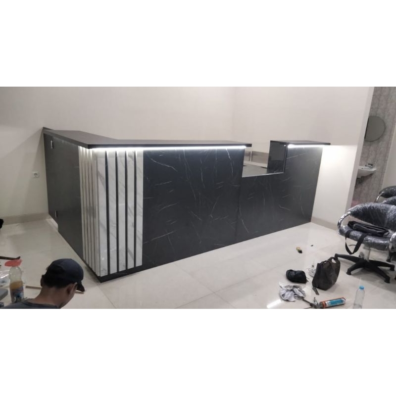 Jual Meja Kasir Custom / Meja Bar Custom / Meja Custom Kayu / Meja ...