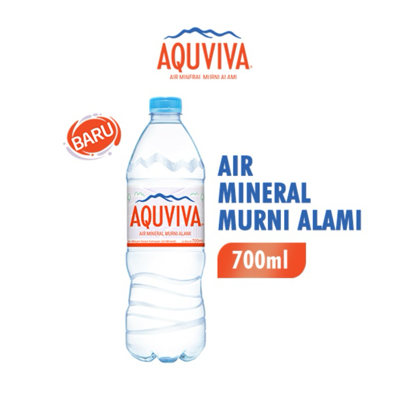 Jual AQUAVIVA AIR MINERAL KEMASAN BOTOL ISI 12PCS x 700ml | Shopee ...