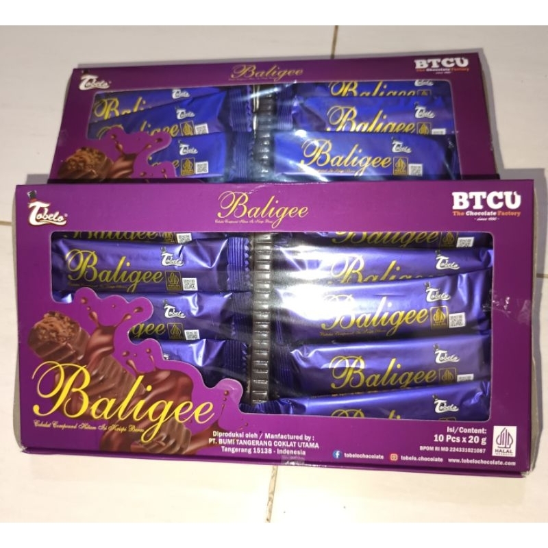 Jual Coklat Baligee 1 pak isi 10 pcs x 20 g | Shopee Indonesia