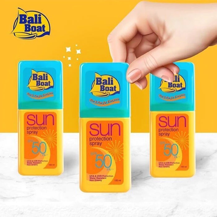 Jual BALI BOAT SUN SPRAY 100ML SPF30 PA++ / BALI BOAT SUN SPRAY 100ML ...