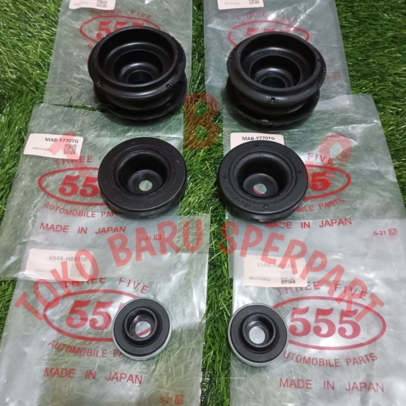 Jual Karet Support+Tatakan Support+Bearing Support Set New Vios Gen 2 ...