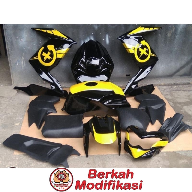 Jual Paket Full Sett Body Modifikasi Model Fighter PNP Yamaha Byson ...