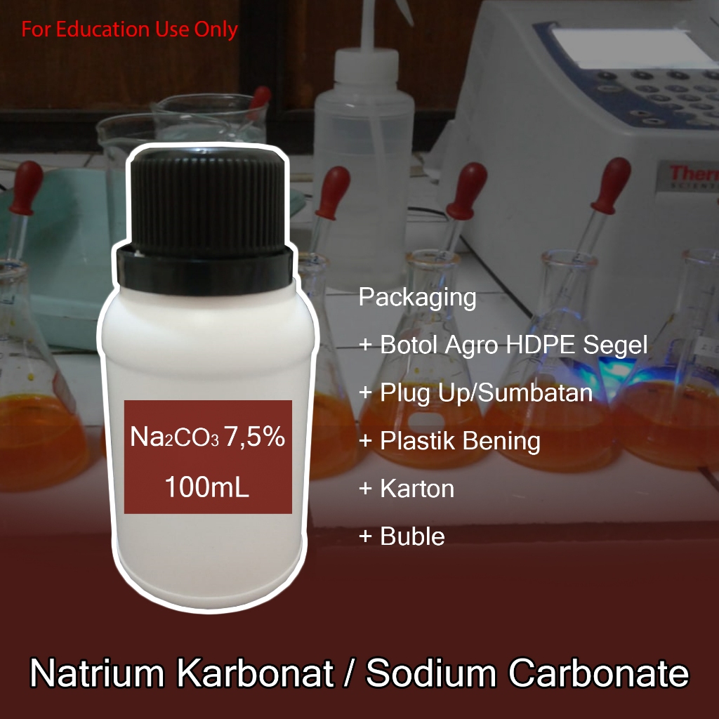 Jual Larutan Na2CO3 / Natrium Karbonat 7,5% 100ml | Shopee Indonesia