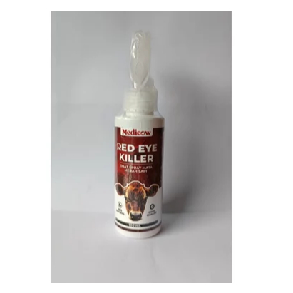 Jual Red Eye untukTetes Mata Sapi Tetes Mata Merah Sapi Medicow 100 ml ...