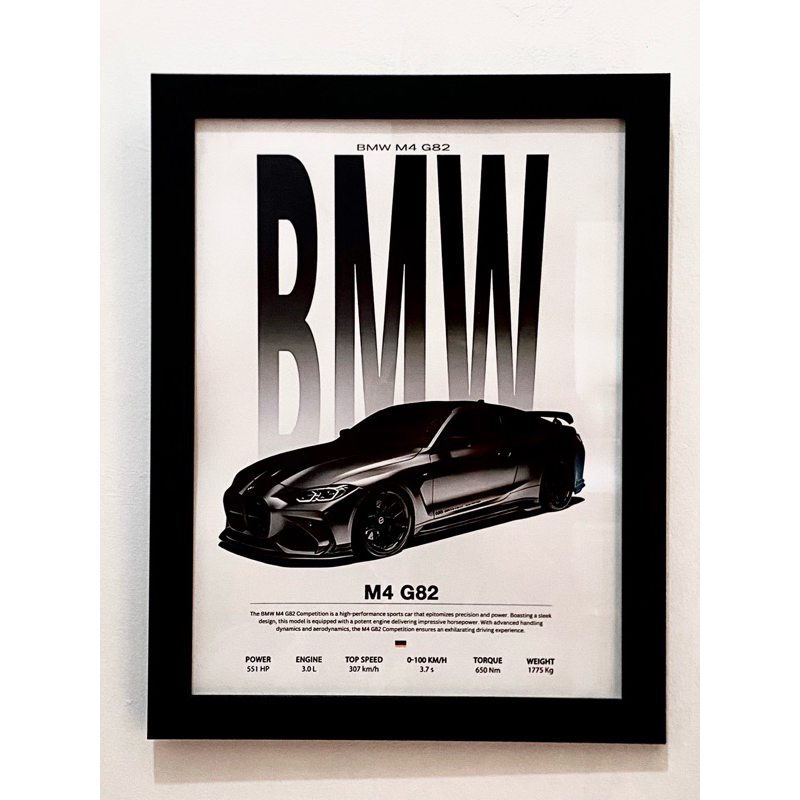 Jual Poster + Frame BMW M4 | Shopee Indonesia