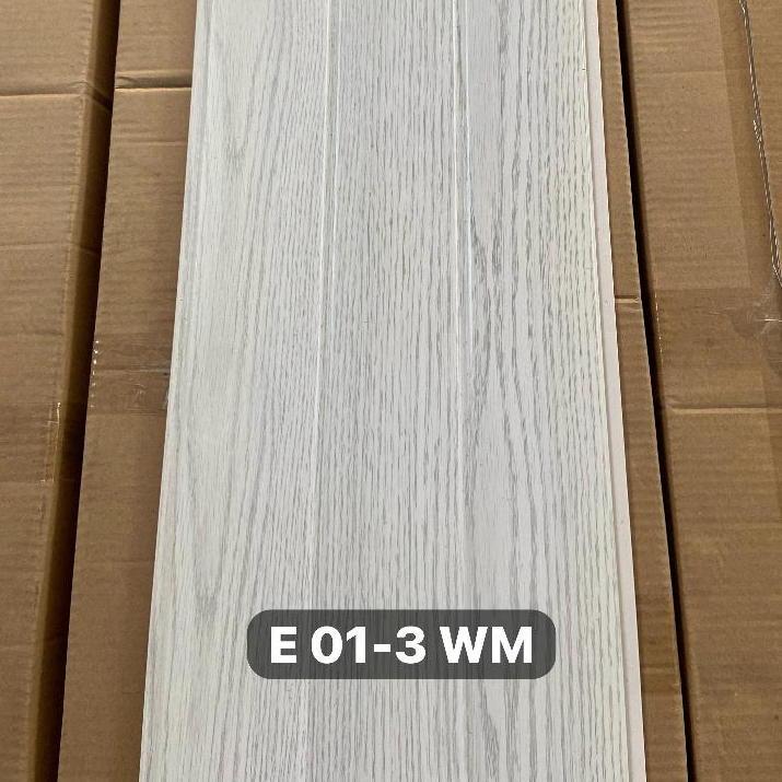 Jual Plafon Pvc Coklat Motif Serat Kayu Doff Lebar 25cm elite E 01-3 WM ...