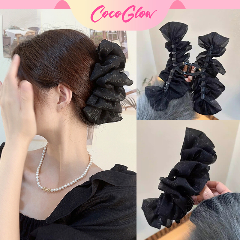 Jual Jepit Rambut Kupu-Kupu Pita Model Baru Belakang Kepala Gaya Jepit ...