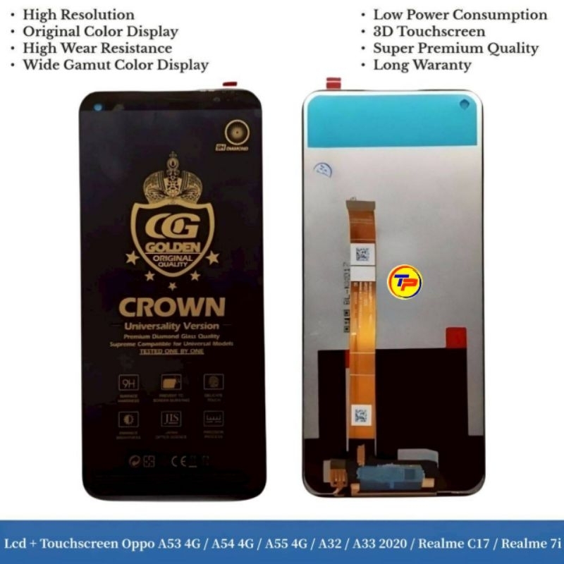 Jual Lcd + Touchscreen Oppo A53 4G / A54 4G CPH2239 / A55 4G CPH2325 ...