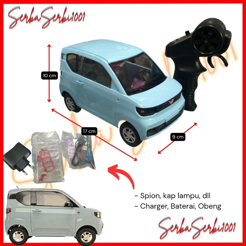 Jual REMOTE CONTROL WUILING MINI EV / MOBIL LISTRIK / RC MOBIL LISTRIK ...