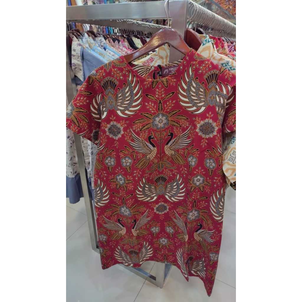 Jual Pangestu Batik Dress Peksi Kembar Girang | Shopee Indonesia