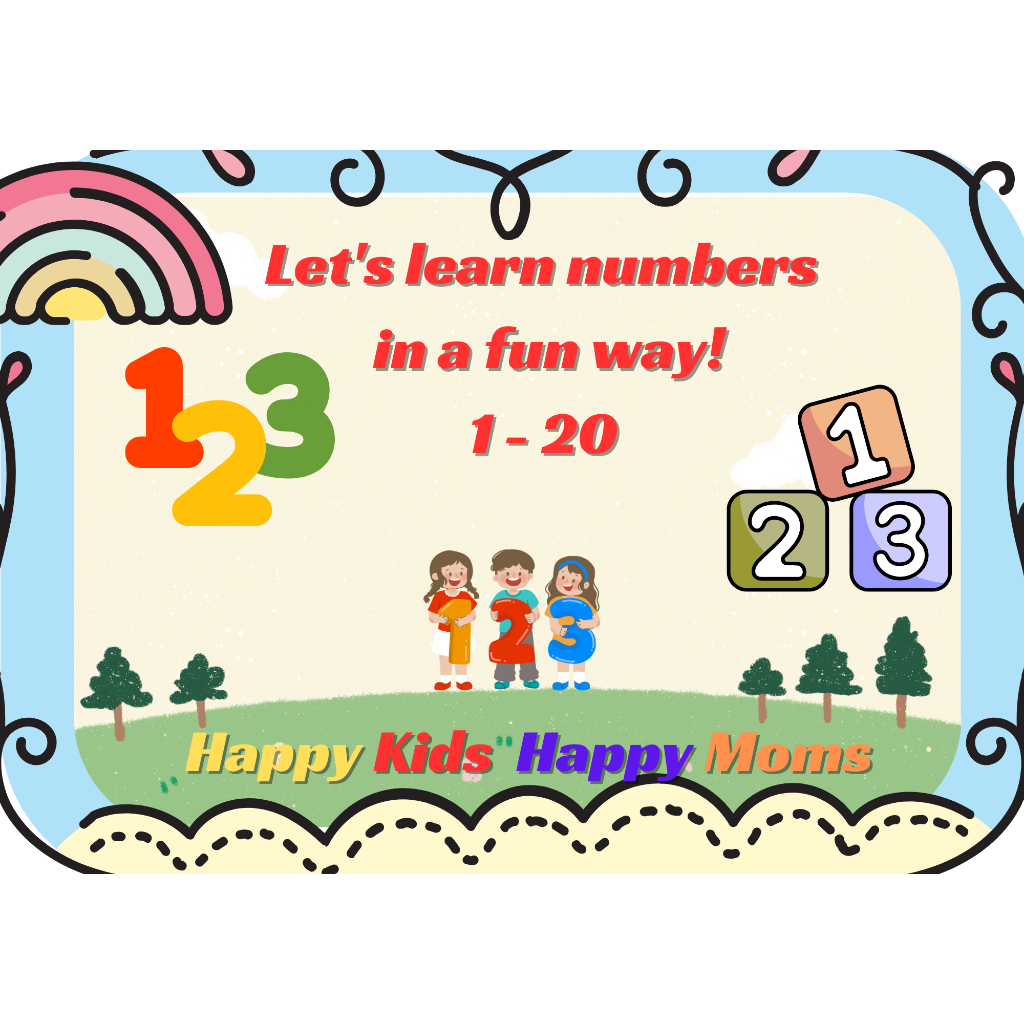 Jual lembar edukatif anak mengenal angka 1-20 tracing + gambar menarik ...