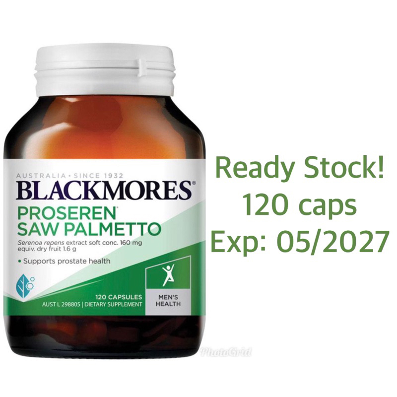 Jual Blackmores Proseren Saw Palmetto 120 caps (Suplemen Prostat ...