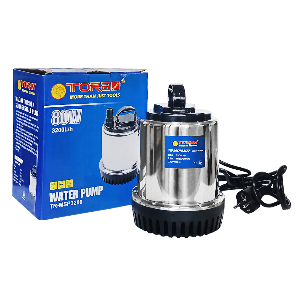 Jual TORA Pompa Air Celup Magnet Submersible Water Pump Kolam 80 W | Shopee Indonesia