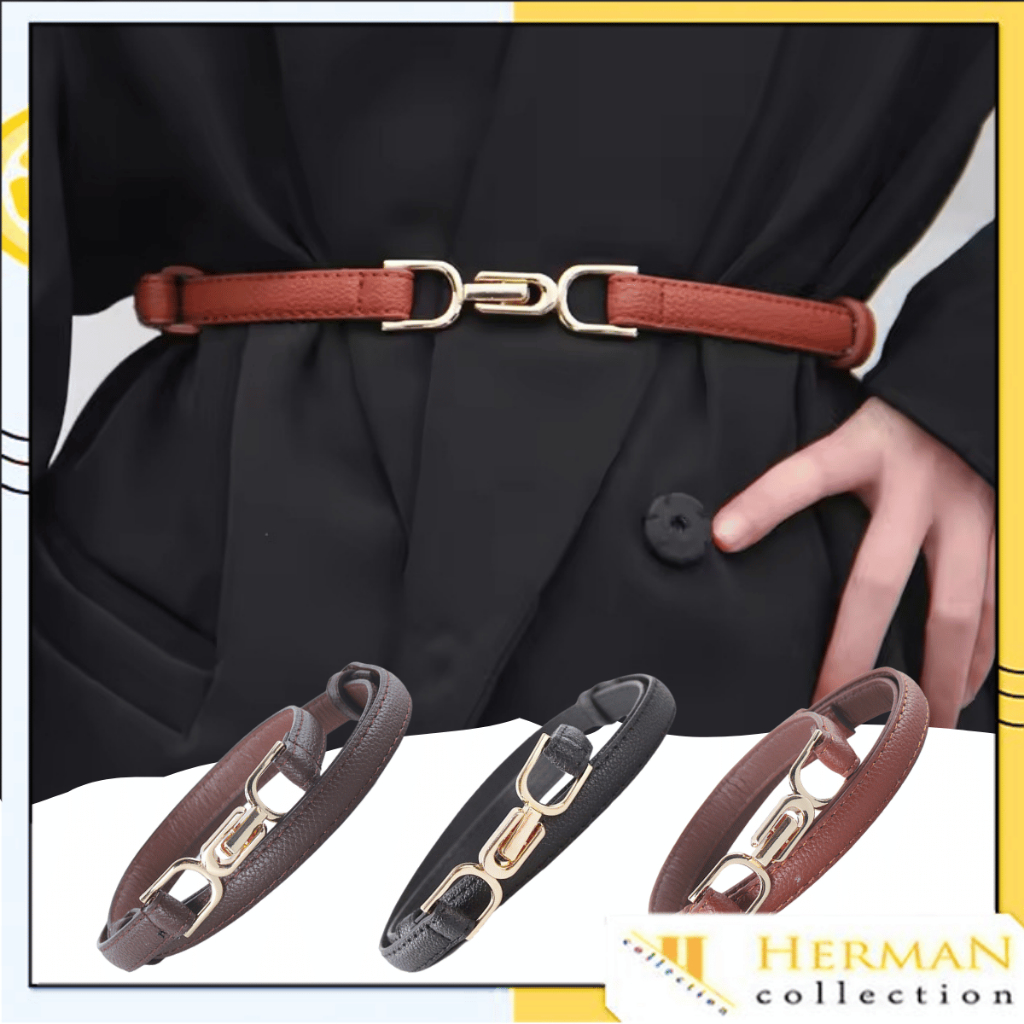 Jual HC Ikat Pinggang Wanita Kode 7050 Belt Slim Warna Polos Tali ...