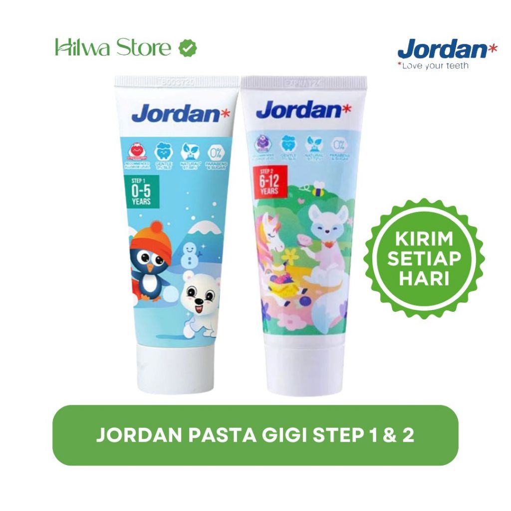 Jual JORDAN PASTA GIGI ANAK & BAYI - PASTA GIGI YANG RINGAN UNTUK ANAK ...