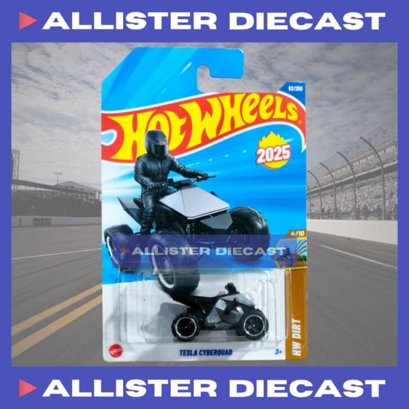 Jual Hot Wheels Tesla Cyberquad Silver Hotwheels Tesla Cyberquad 2025 ...