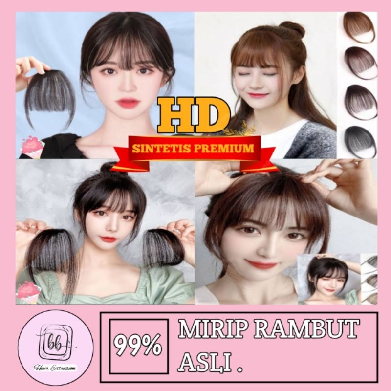 Jual poni palsu,poni clip,model klip ukuran dewasa rambut sintetis HD ...