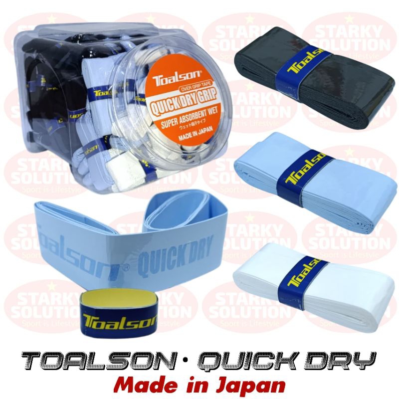 Jual Grip TOALSON QUICK DRY Candy Raket Padel Tenis Badminton ...