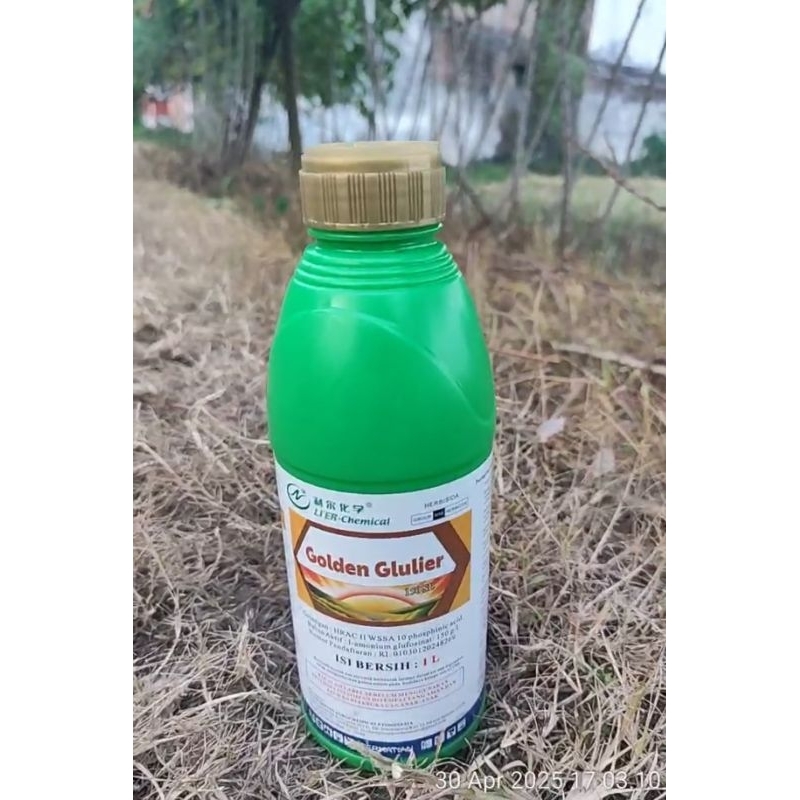 Jual GOLDEN GLULIER 150 SL ( L- Ammonium Glufosinate) . HERBISIDA ...