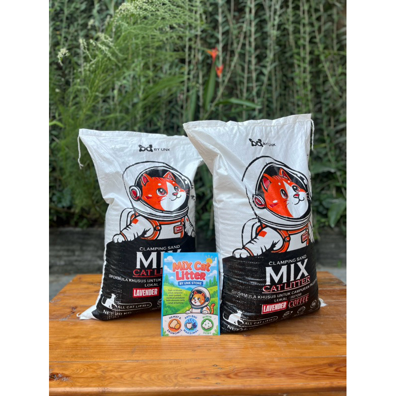 Jual Mix Cat Litter Pasir Kucing Zeolit 20KG – Murah, Gumpal Wangi ...