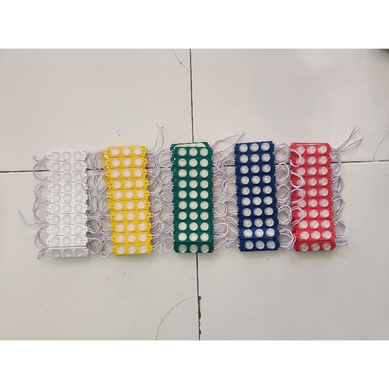 Jual Lampu Led Modul 12V DC 3 Mata Jumbo Strip Module | Shopee Indonesia