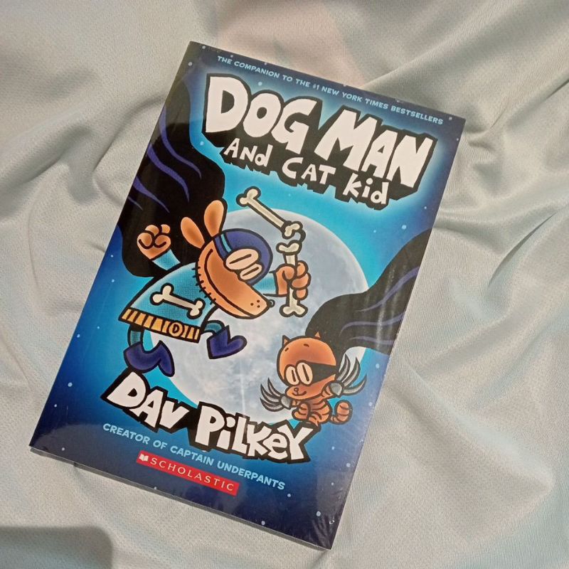 Jual DOG MAN #4 : DOG MAN AND CAT KID BY DAVE PILKEY (ENGLISH ORIGINAL ...