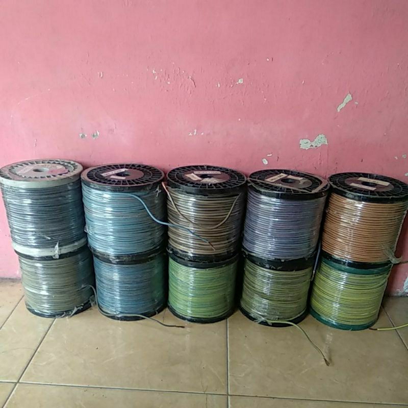 Jual Kabel 1.5mm tunggal serabut tembaga meteran | Shopee Indonesia