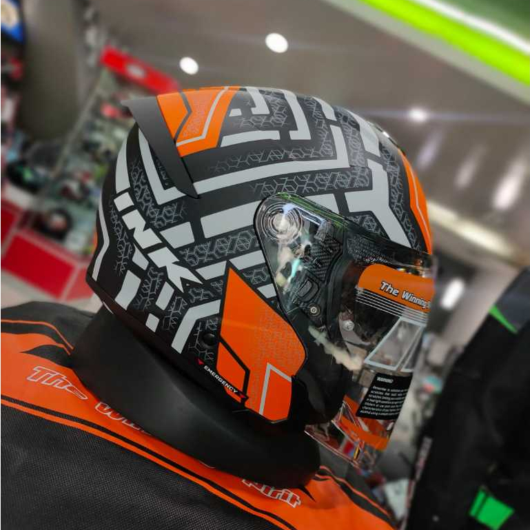 Jual Helm INK Terra 2 Graphic Terbaru 2025 100% Original | Shopee Indonesia