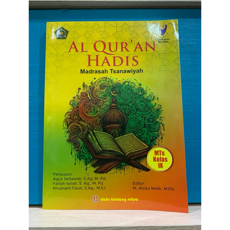 Jual Buku Al-Qur’an Hadis untuk MTs Kelas IX | Shopee Indonesia