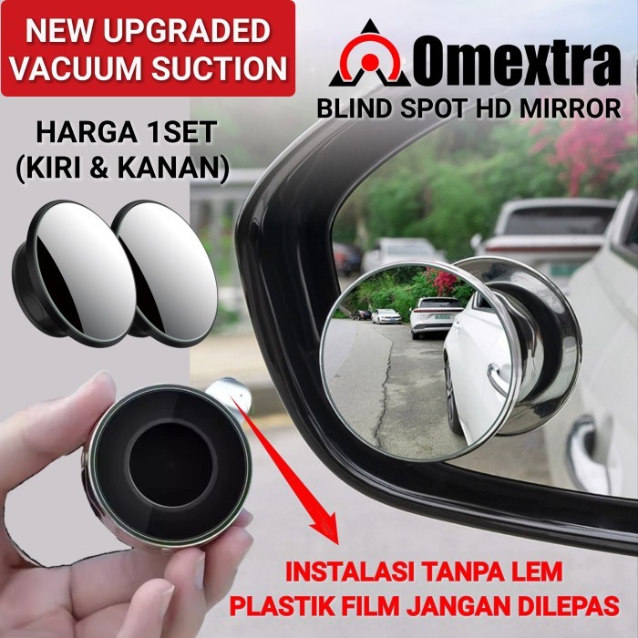 Jual Omextra Blind Spot HD Mirror Vacuum Suction Sistem Hisap Kaca ...