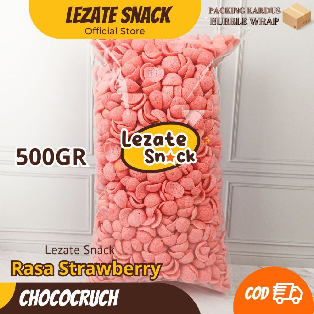 Jual Choco Crunch STRAWBERRY 200gr / Koko Crunch / Coco Crunch Kiloan ...